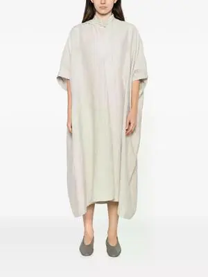 ZIGGY CHEN Panelled Short-sleeve Midi Dress