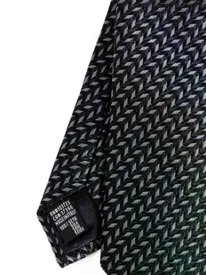 Giorgio Armani Geometric-pattern Tie