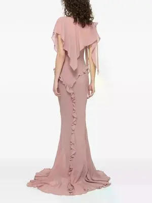 Paris Georgia Ruffled Maxi Dress
