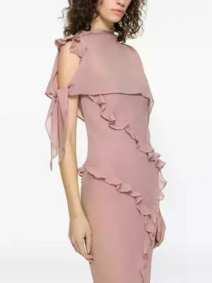 Paris Georgia Ruffled Maxi Dress