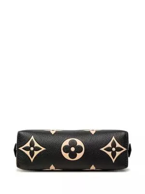 LOUIS VUITTON 2010-2026 Bicolor Monogram Empreinte Giant Cosmetic Pouch - Black