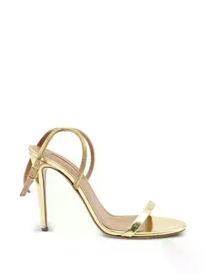 Aquazzura Gold Tone Sandals For Women