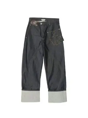 JW Anderson Turn-up Jeans - Blue