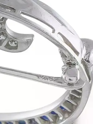 LB EXCLUSIVE Diamond And Sapphire Brooch