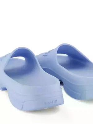 GANNI Logo-embossed Pool Slides
