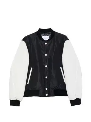 Givenchy Logo-embroidered Bomber Jacket - Black