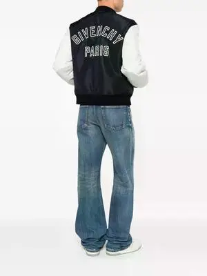 Givenchy Logo-embroidered Bomber Jacket