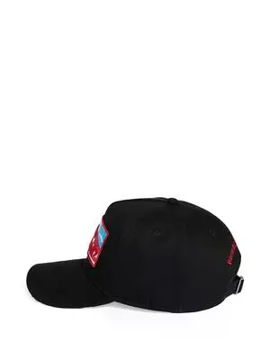 Dsquared2 Logo-patch Cotton Baseball Cap