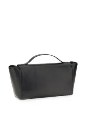 Savette Trapeze Leather Tote Bag