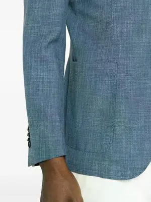 Corneliani Mélange Single-breasted Blazer
