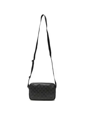 Gucci Gg Supreme Messenger Bag - Black