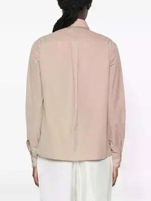Fabiana Filippi Beaded Trim Long-sleeve Shirt