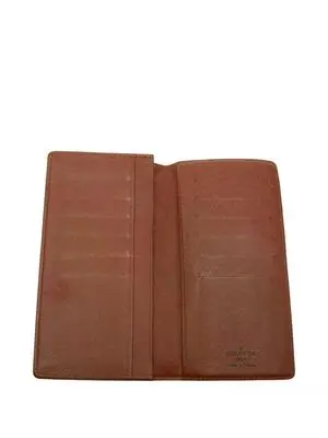 LOUIS VUITTON 2002 Monogram Brazza Wallet Long Wallets