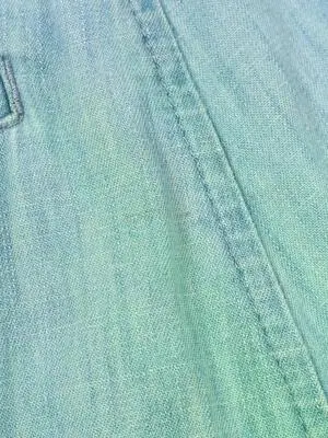 Gucci Logo Embroidery Wide-leg Jeans