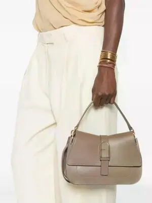 Furla Buckle-detail Shoulder Bag - Neutrals