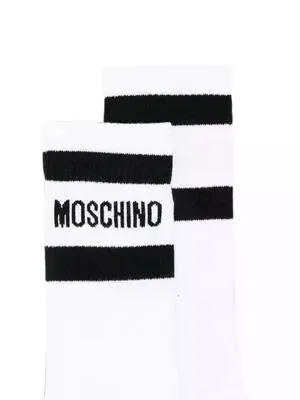 Moschino Logo-detail Socks