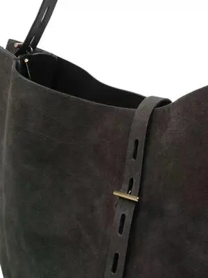 MINOBOSSI Liz Suede Shoulder Bag