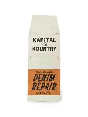 Kapital Logo-print Phone Holder - Neutrals