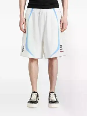 A BATHING APE Logo-print Jersey Shorts