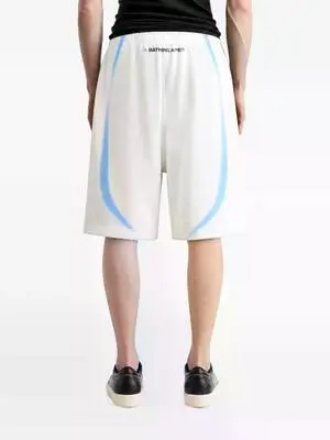 A BATHING APE Logo-print Jersey Shorts