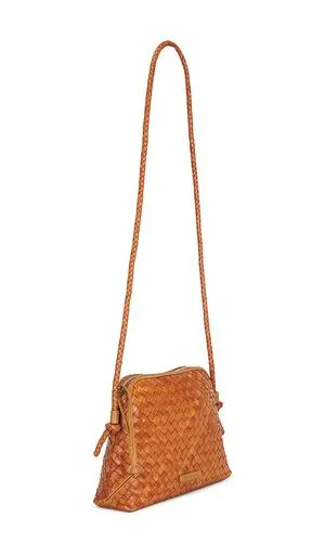 LOEFFLER RANDALL Mallory Woven Crossbody - Brown
