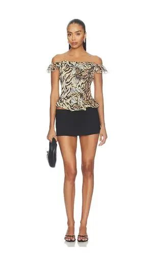 Lioness Timeless Ruffle Top In . Also - Multi