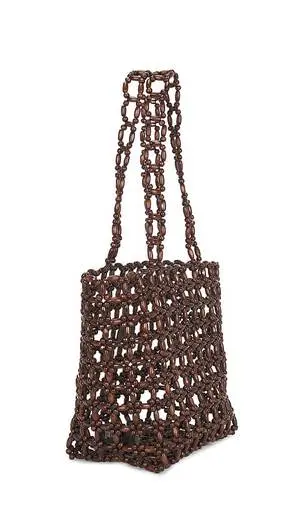 Madewell Wood Bead Tote Bag