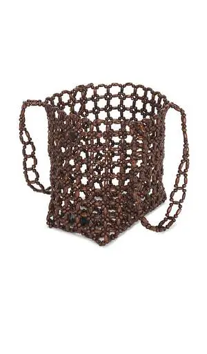 Madewell Wood Bead Tote Bag