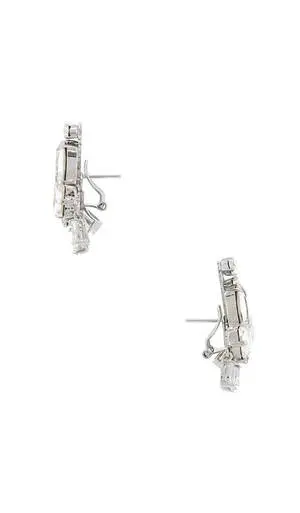 ANTON HEUNIS Omega Clasp Pixel & Tears Pendant Earrings