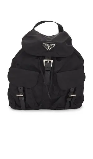 FWRD RENEW Prada Tessuto Backpack - Black