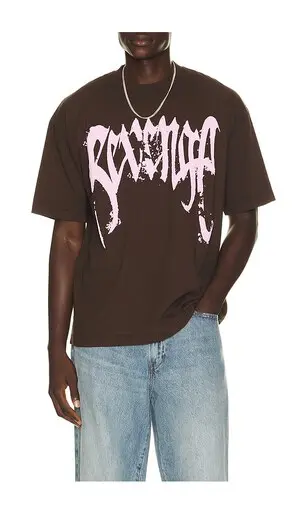 REVENGE St. Michael Tee In . Also - Brown