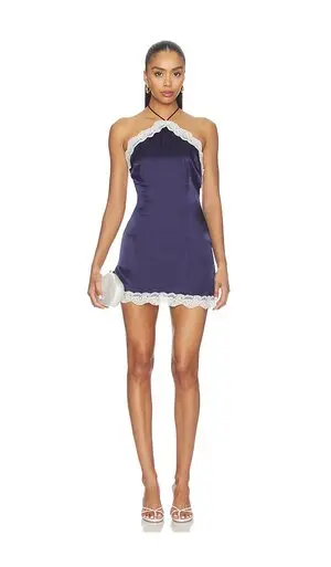 SNDYS. Aurelie Mini Dress In . Also - Navy