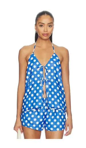 Solid & Striped The Colette Reversible Top In . Also - Blue