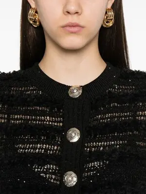 Balmain Tweed Cardigan