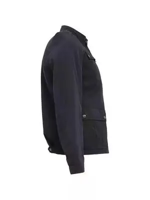 BOSS Stand-collar Flap-pocket Jacket