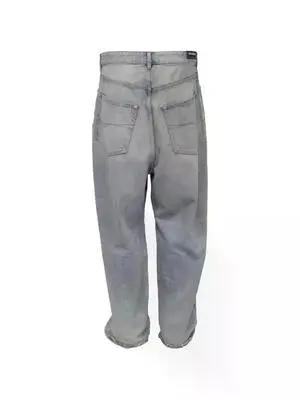 Balenciaga 2020s Distressed Straight-leg Jeans