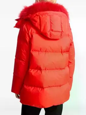 YVES SALOMON A-line Hooded Jacket
