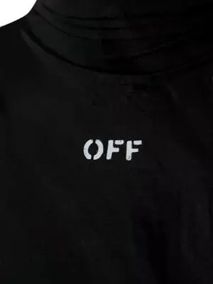 Off-White Logo-print High-neck T-shirt