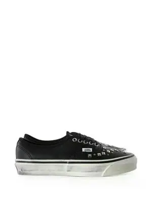VANS Stud-embellished Leather Sneakers - Black