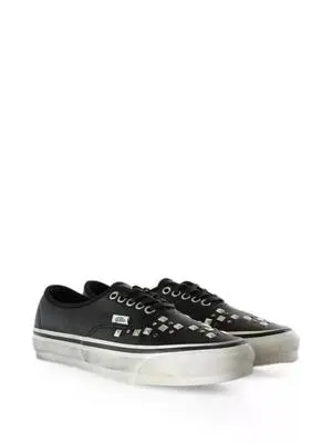 VANS Stud-embellished Leather Sneakers