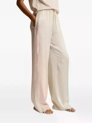 Vince Drawstring Palazzo Pants - Neutrals