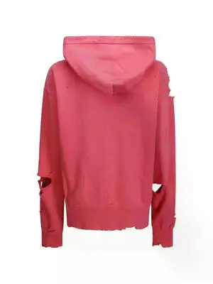 KURO More Damage Distressed Washed Hoodie
