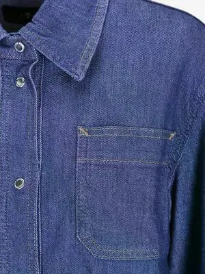 7 For All Mankind Halona Classic Denim Shirt - Blue