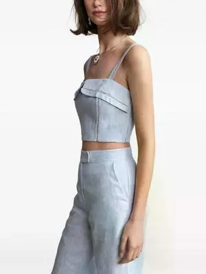HEVRON Alba Ladder-stitch Top