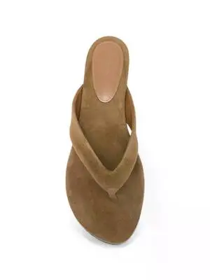 Le Monde Beryl Suede Thong Flat Sandals