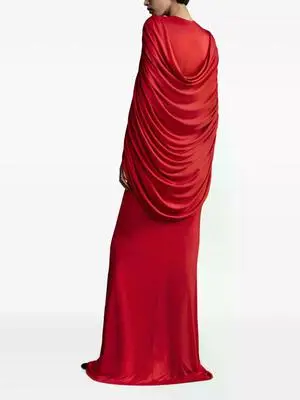 SEEN USERS Fallen Angel Draped Gown