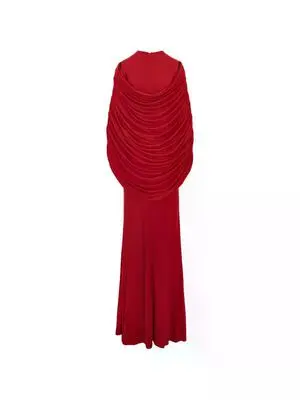SEEN USERS Fallen Angel Draped Gown