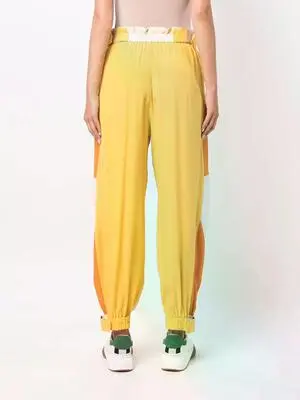 Stella McCartney Lacey Patchwork-design Tapered Trousers