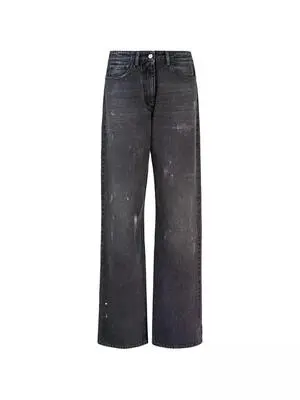 SEEN USERS Pull To Open Jeans - Black