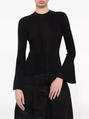 CFCL Soft Portrait Bell-sleeve Top